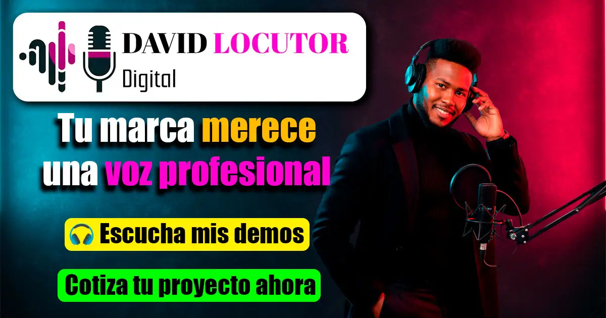 Locutor Profesional | Publicidad Y Audiolibros En Español